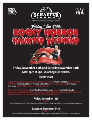 Rocky Horror Haunted Weekend at Schaefer Farms | The Wag