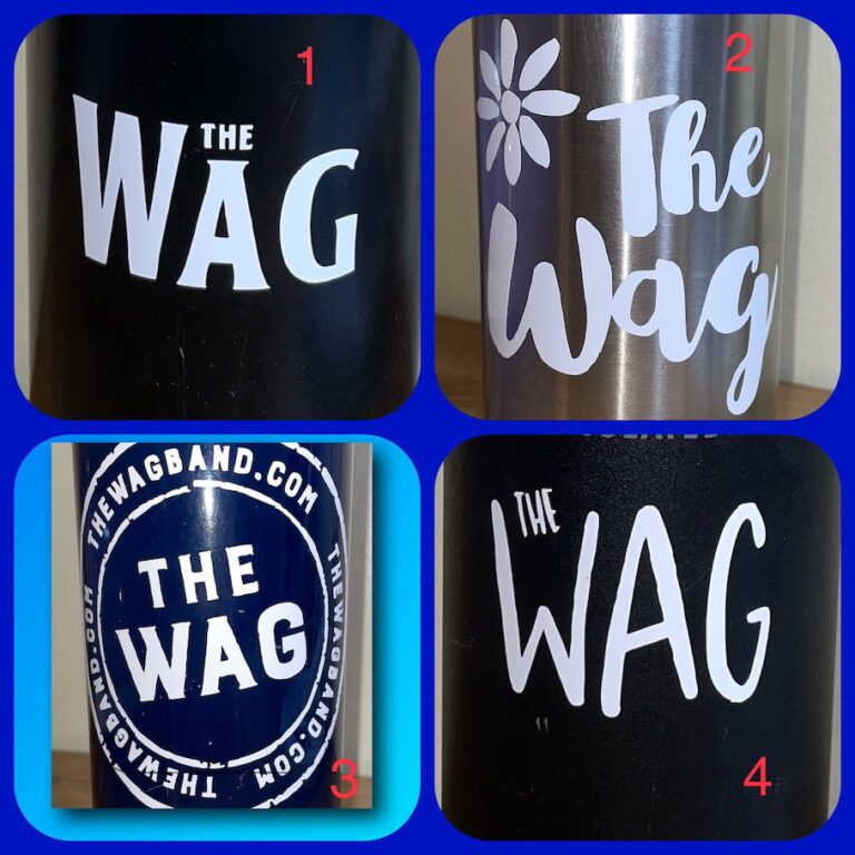 Wag Vinyl Logos | The Wag